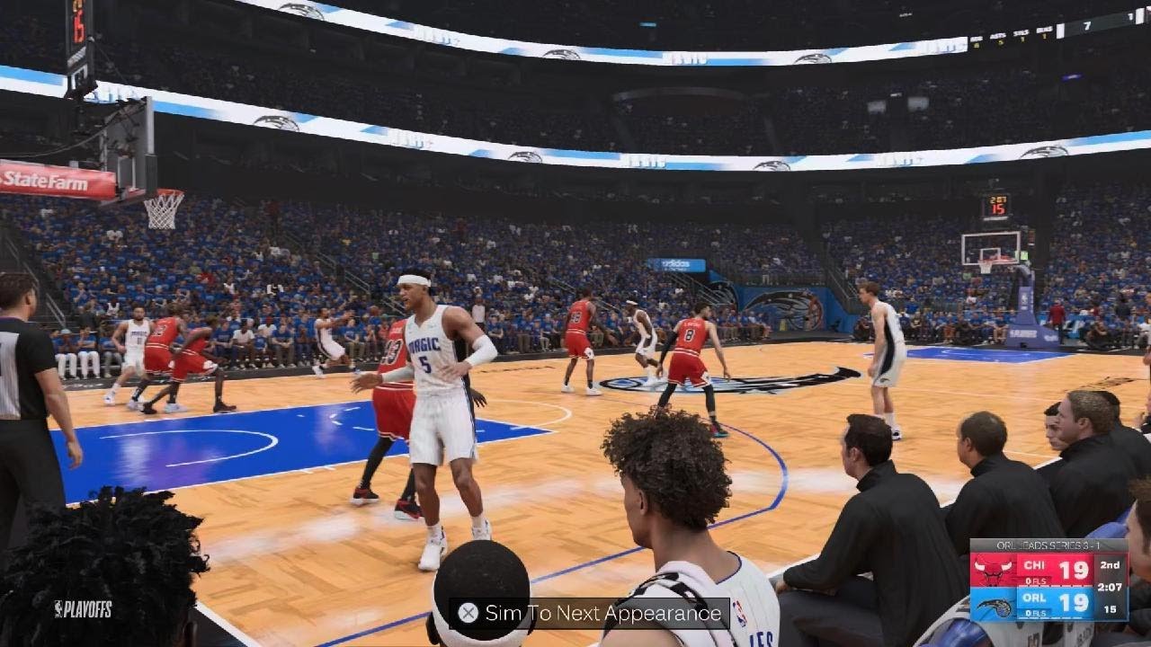 NBA 2K 1st round of playoffs Game 5 Of the NBA playoffs - YouTube