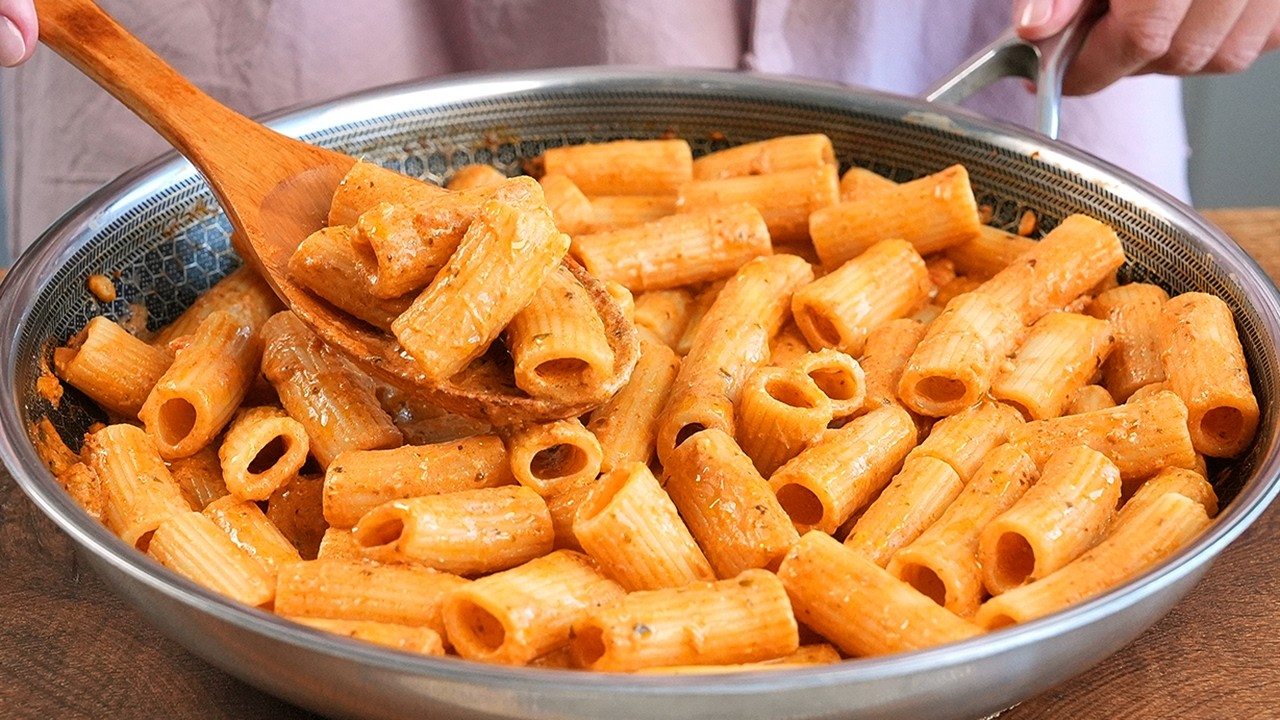 I cook this pasta every day! An easy, simple and very tasty recipe ...