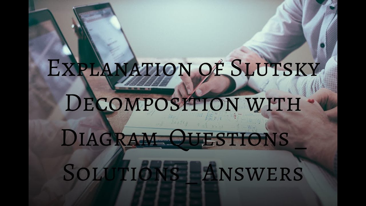 Explanation of Slutsky Decomposition with Diagram Questions _ Solutions ...