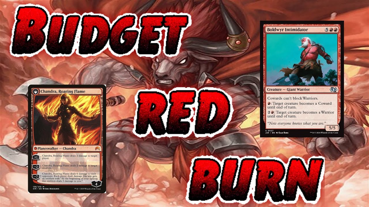 Gornog, the Red Reaper Deck Tech- Budget Red Burn Commander Deck - YouTube