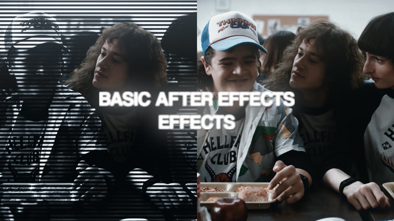 basic after effects effects (with and without plug-ins) ; after effects ...
