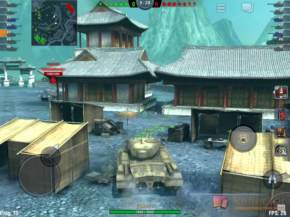 World of Tanks Blitz : T32 Lost Temple Gameplay (HD) - YouTube