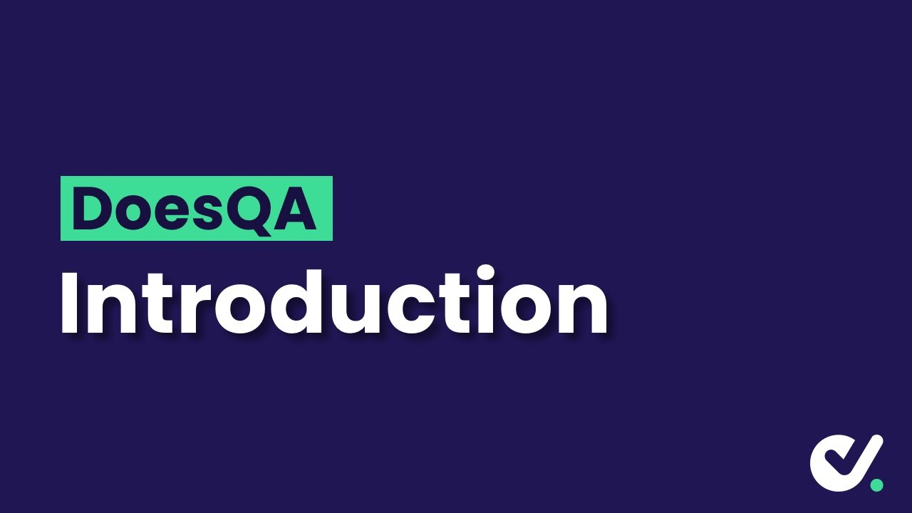 Introduction To Doesqa • Codeless Test Automation • Doesqa 2023 Youtube 7068