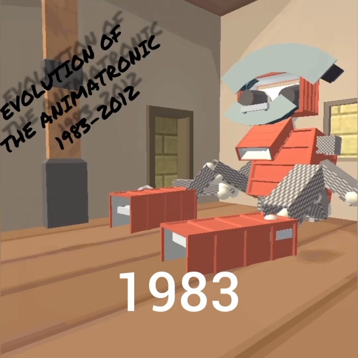 EVOLUTION OF THE ANIMATRONIC 1983-2012 - YouTube
