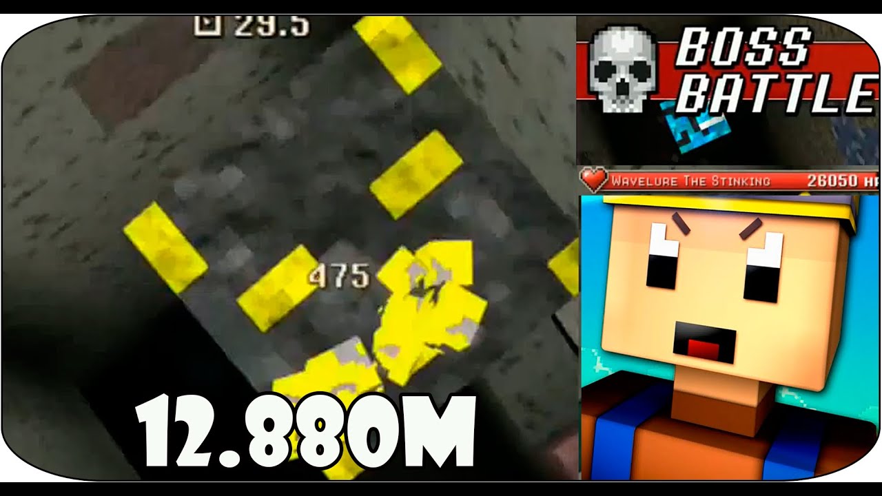 CivMiner | Boss Battle - Wavelure the Striking at 12,880m | Clicking ...