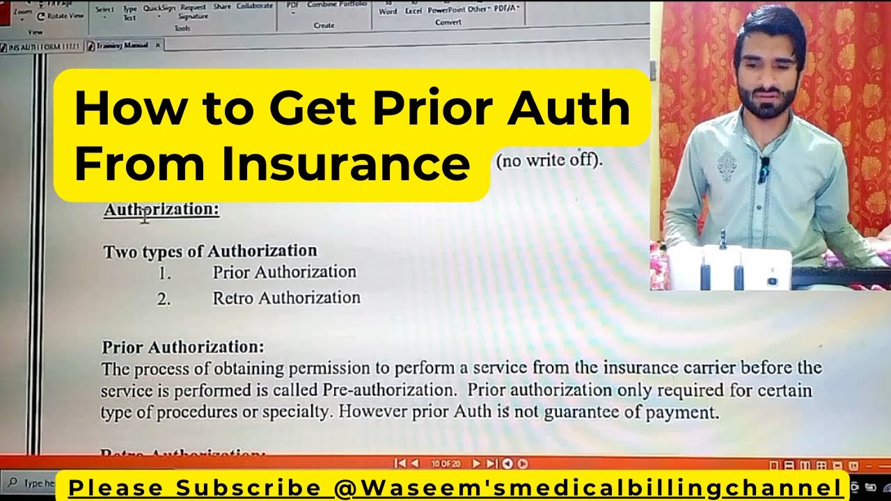 How to Get Precertification |How to get prior Auth| - YouTube