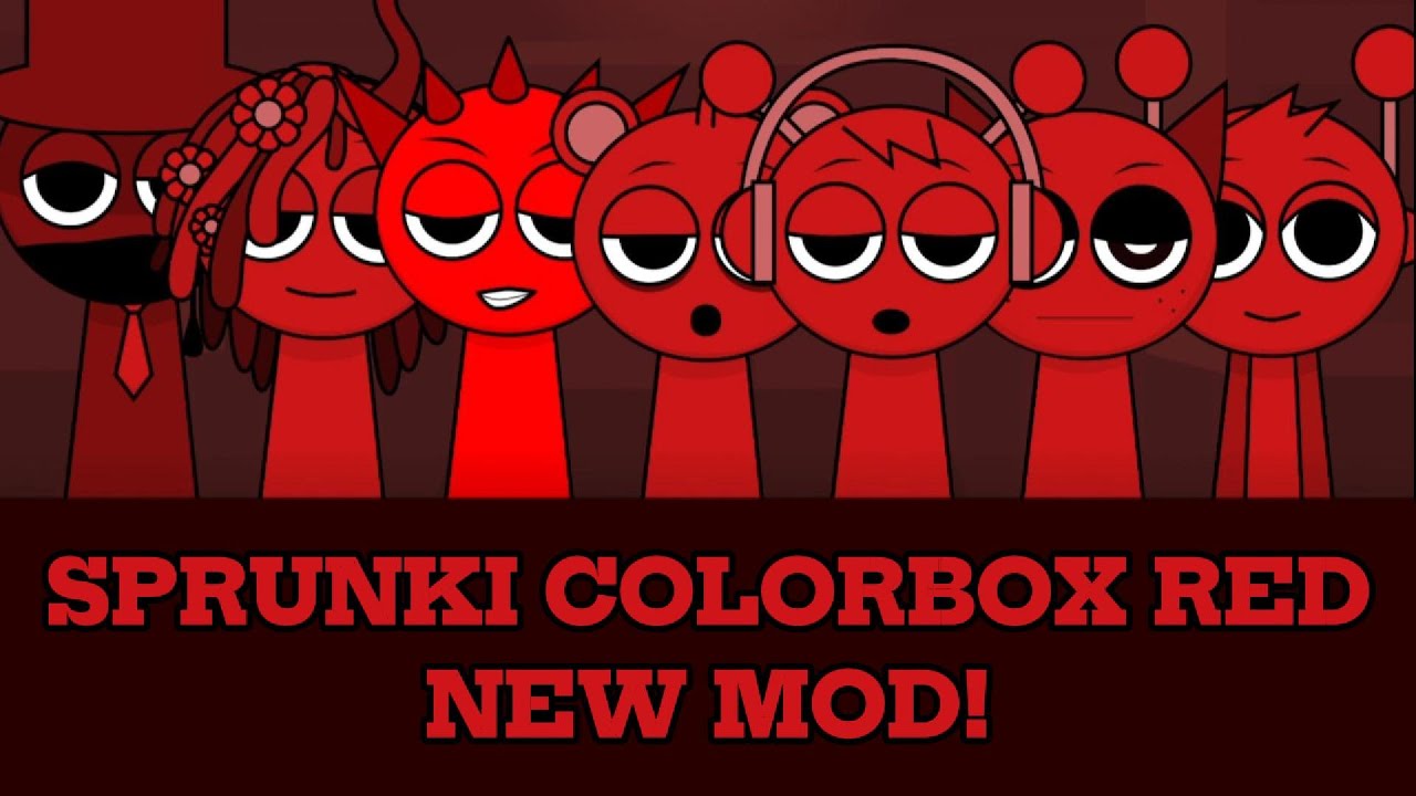 Incredibox Sprunki Colorbox Red | New Mod - YouTube