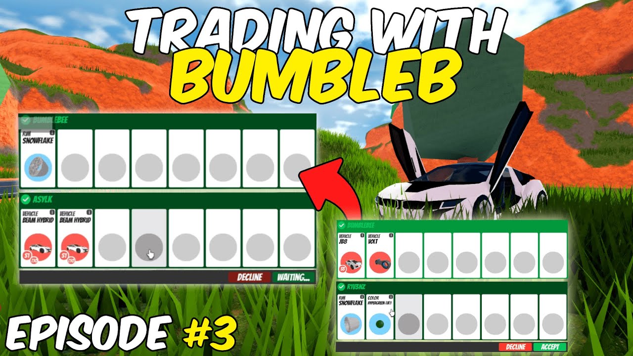 *INSANE TRADES* TRADING WITH BUMBLEB / EPISODE #3 | Roblox Jailbreak - YouTube