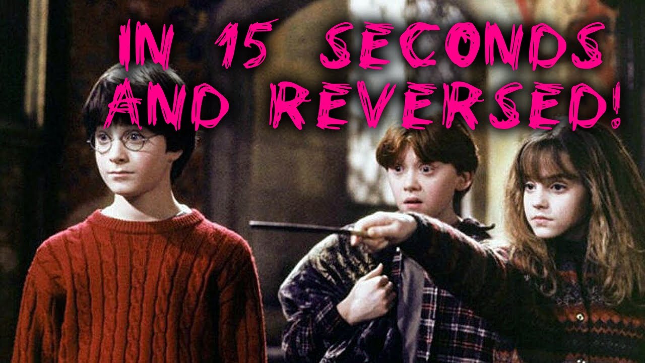 Harry Potter 1 - speed up & reversed! - YouTube
