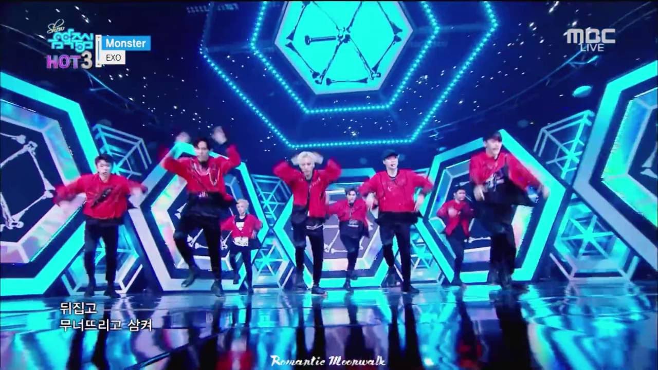 EXO(엑소) - MONSTER 1-2주차 교차편집 [Live Compilation/Stage Mix] 1080p/60fps ...