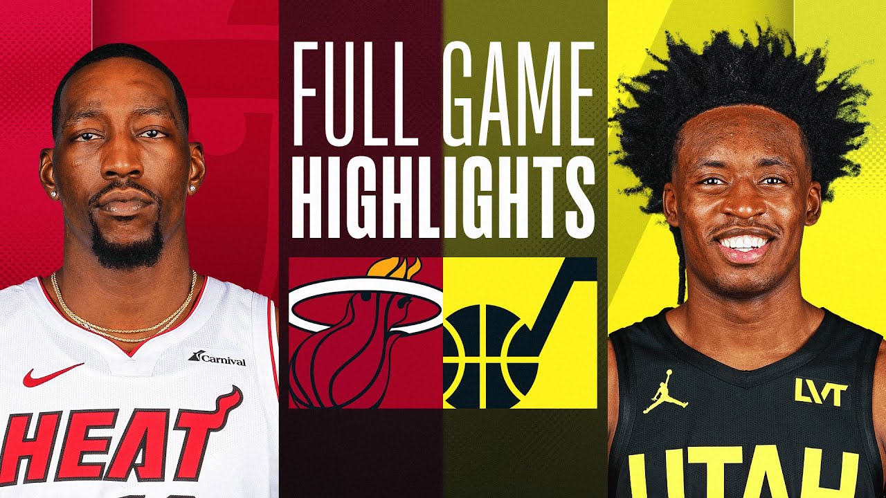 HEAT at JAZZ | FULL GAME HIGHLIGHTS | December 30, 2023 - YouTube