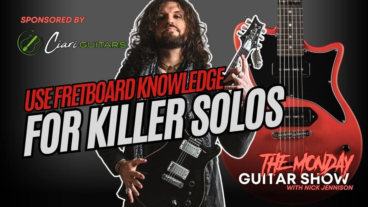Use your FRETBOARD KNOWLEDGE for KILLER SOLOS! - YouTube