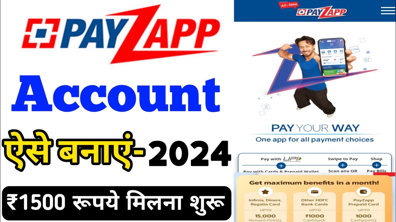 PayZaap Account Kaise Banaye 2024 | HDFC PayZaap Account Open karen ...