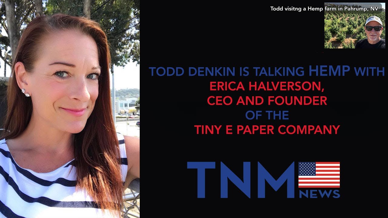 Todd Denkin Interviews Erica Halverson from The Tiny e Paper Company ...