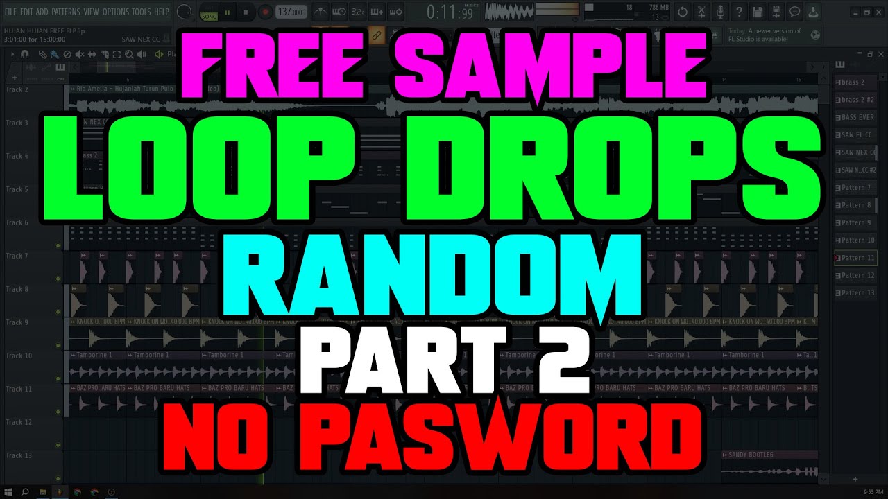 FREE DROPS LOOP SAMPLE RANDOM PART 2 - YouTube