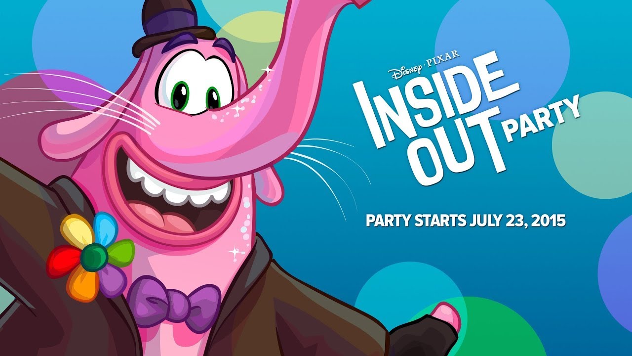 Disney Pixar Inside Out Party: Bing Bong Bing Bong! - YouTube