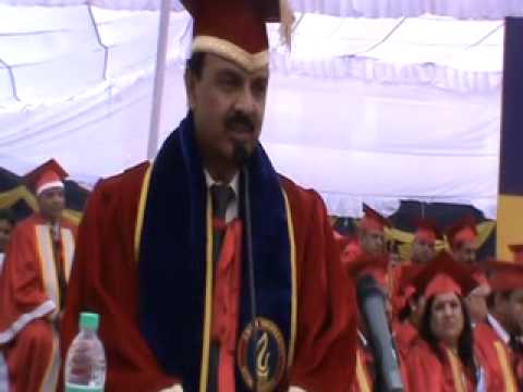 AMITY UNIVERSITY NOIDA CONVOCATION 2012 - DOCTORATE TO MAHESH SHARMA ...