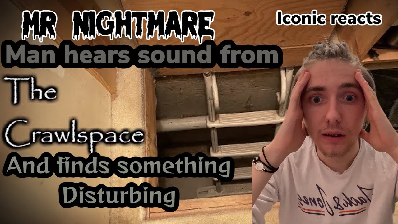 Iconic reacts - Man hears sounds from crawlspace & finds something ...