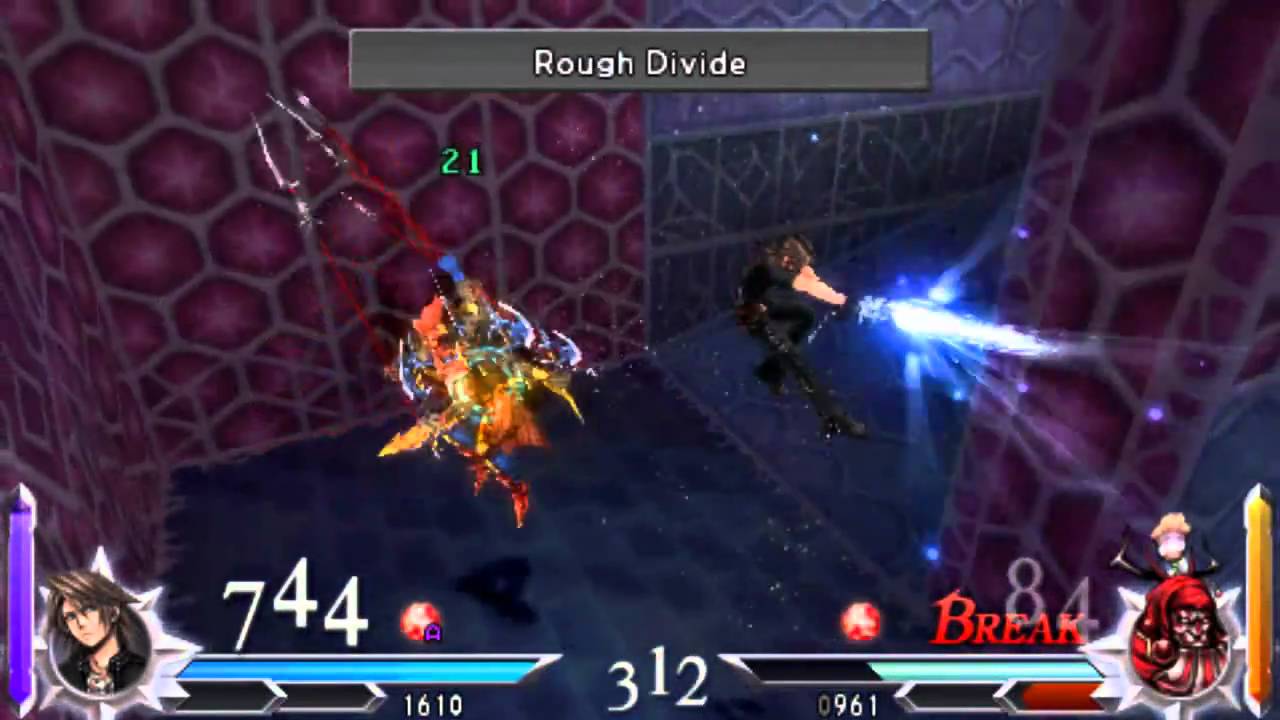 Dissidia Duodecim - Squall's Kingdom Hearts Leon Costume - YouTube