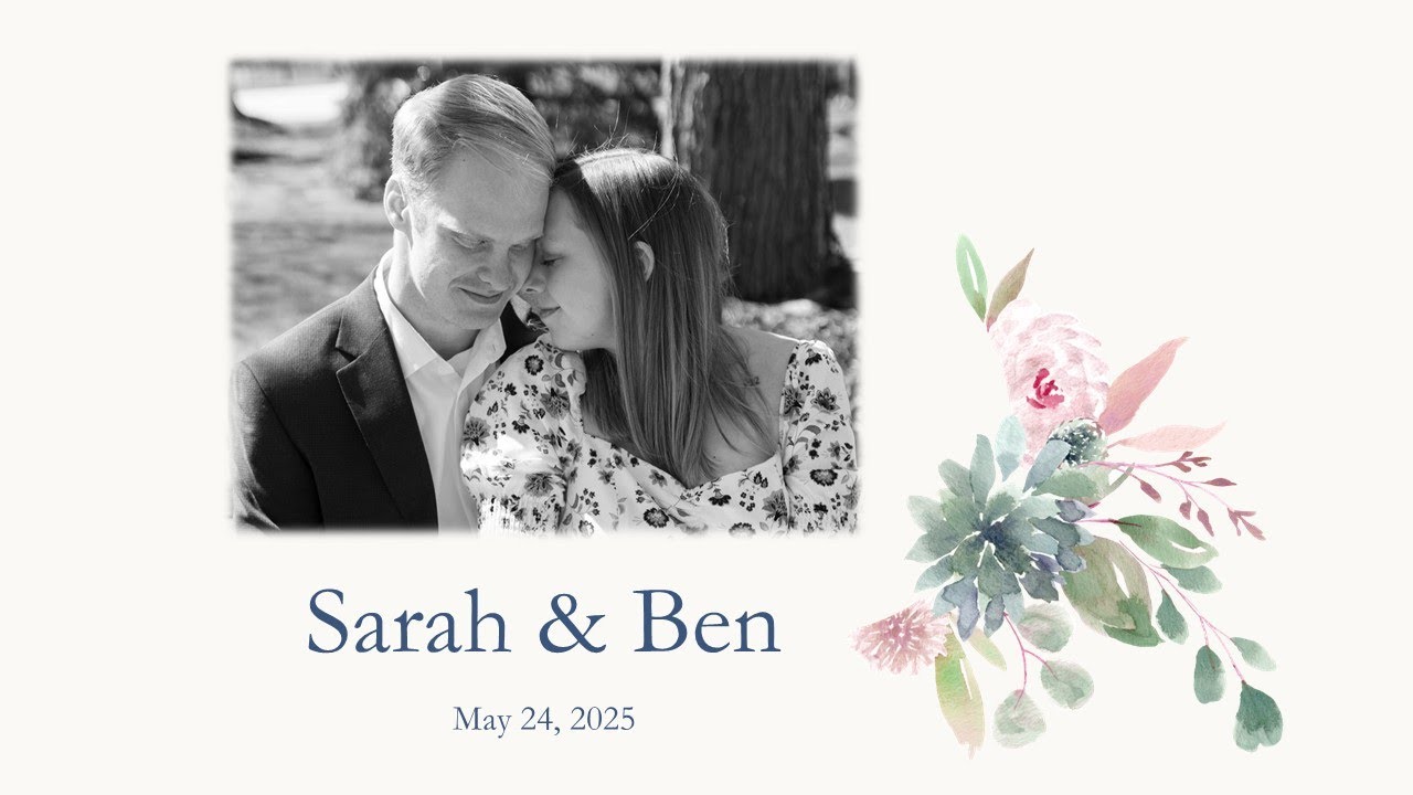 Wedding of Sarah Ruwe and Benjamin Huner - 5.24.2025 - YouTube
