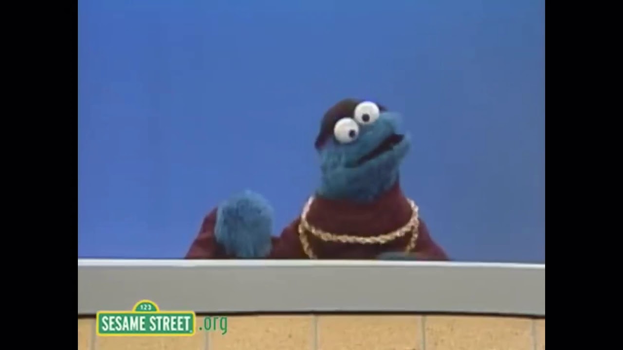 Cookie Monster Raps About Healthy Foods - YouTube