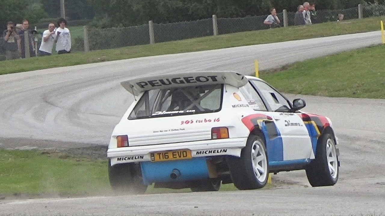 Peugeot 205 DIMMA T16 Evo 2 Testing - YouTube