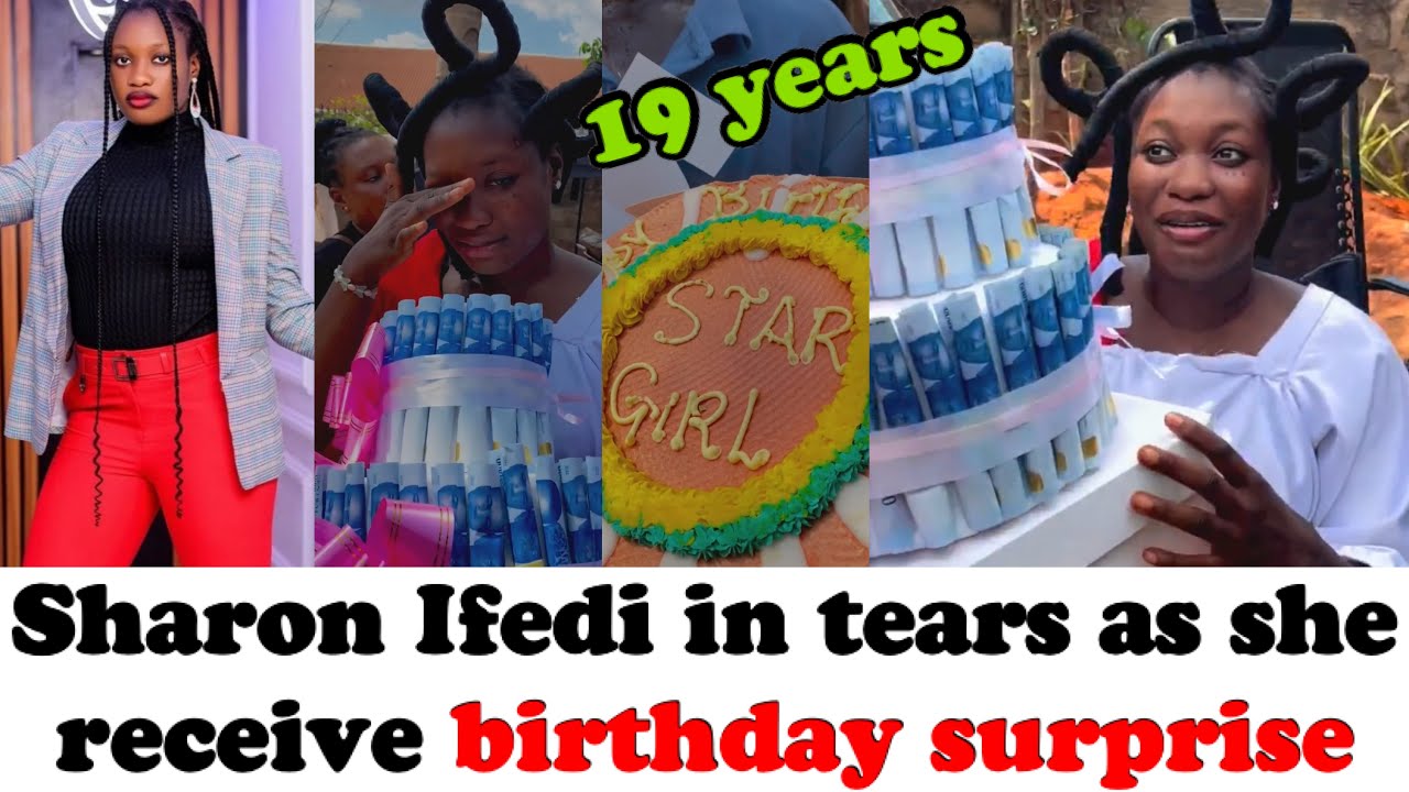 Nollywood Actress Sharon Ifedi in Tears for surprise Birthday by ...