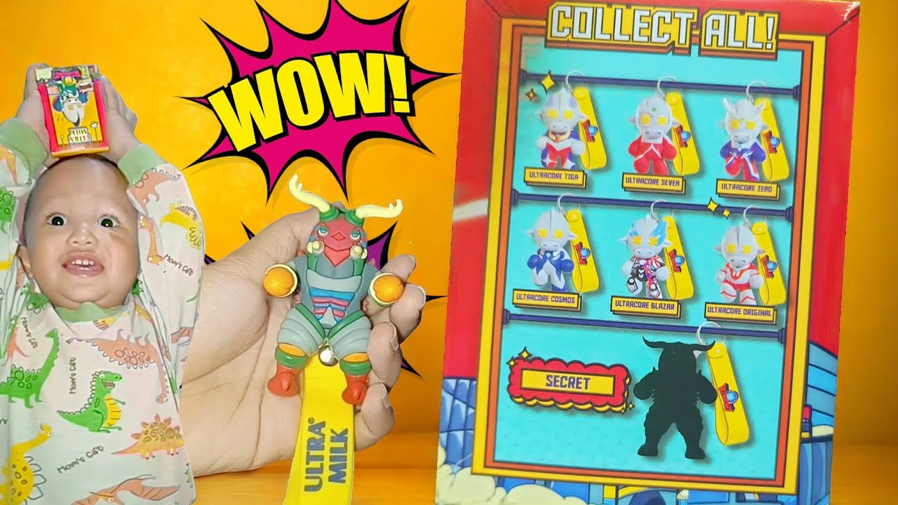 Beli Susu Ultramilk Dapat Gantungan Kunci? Unboxing Keychain Ultracore ...