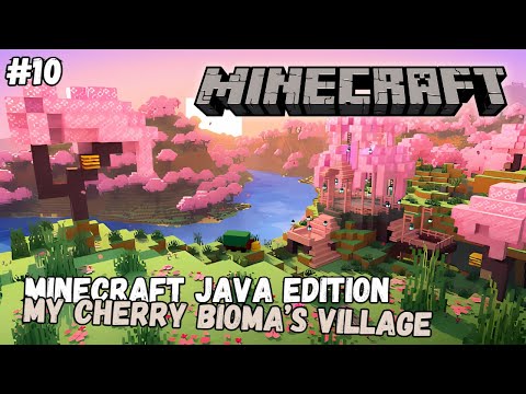 LIFE AT CHERRY'S BIOMA | SURVIVAL DI BIOMA CHERRY - Minecraft - YouTube