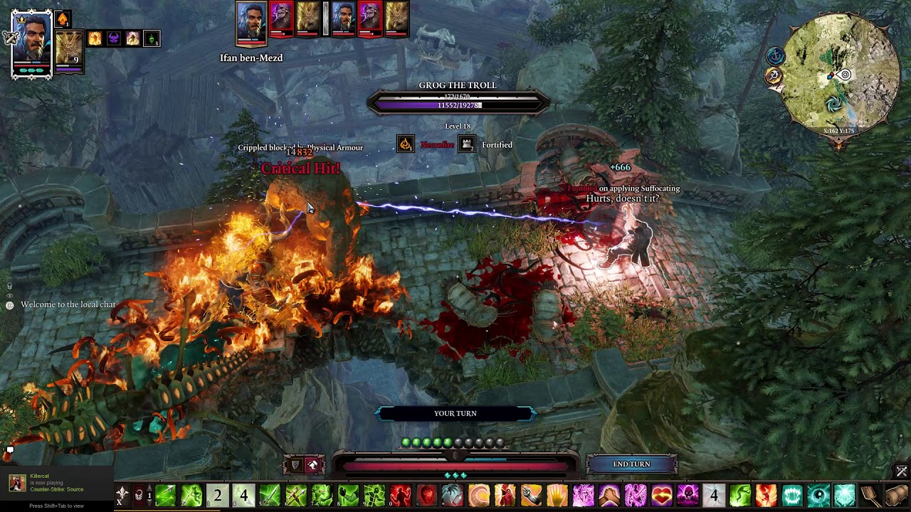 Divinity Original Sin 2 - Tactician Mode - Grog Fight - YouTube