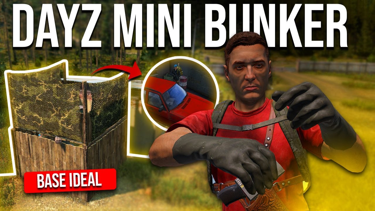 DAYZ MINI BUNKER BASE! - YouTube