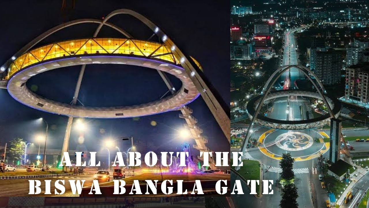 Exploring Biswa Bangla Gate: A Stunning Kolkata Landmark #travel - YouTube