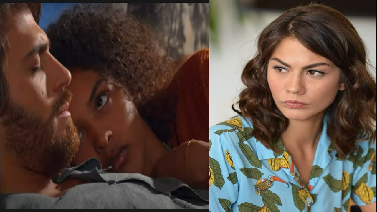 Demet had a nervous breakdown when she saw Can Yaman's new lover! - YouTube