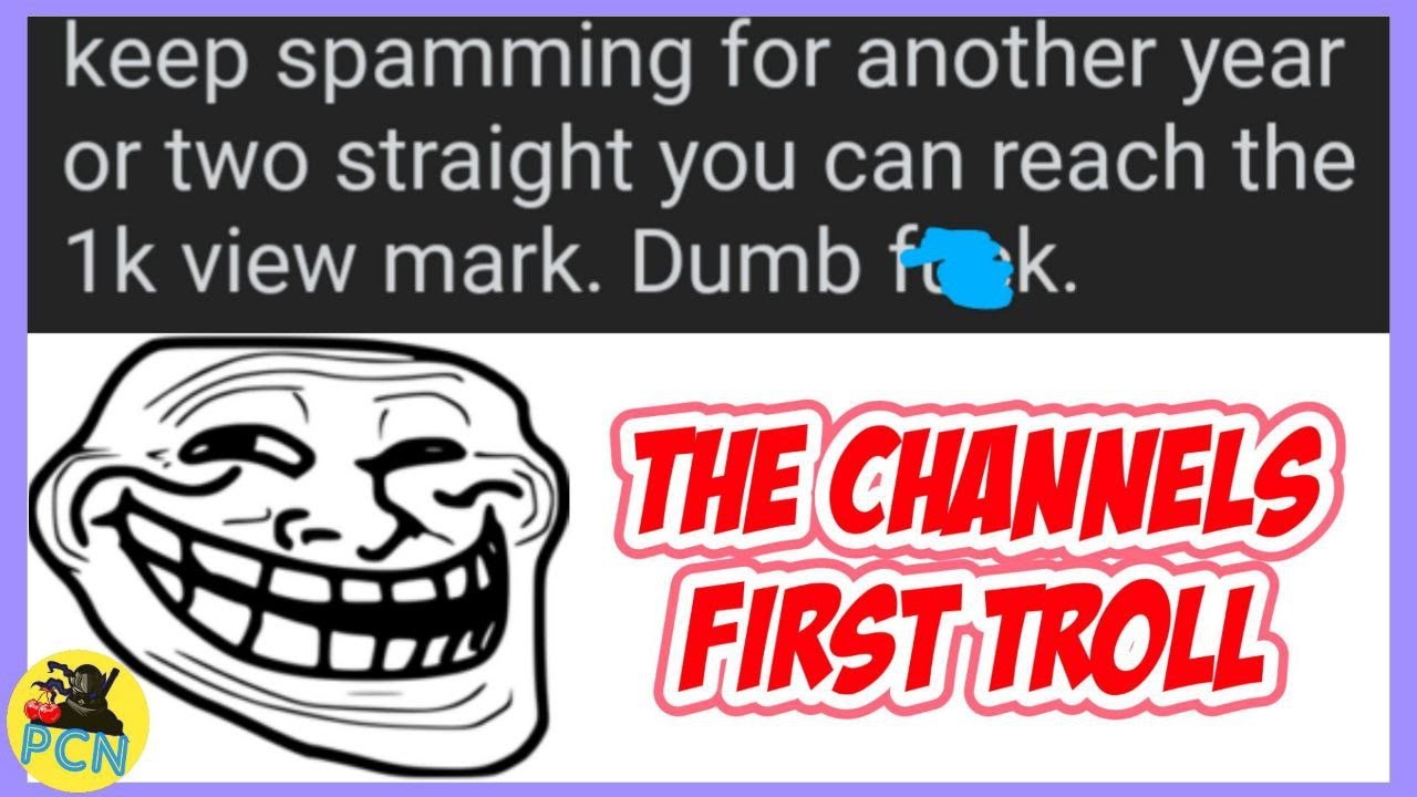 INTERNET TROLL - I got my first one at last #trolling #troll - YouTube