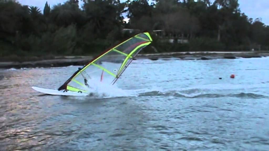 Funny windsurfing crash compilation - YouTube