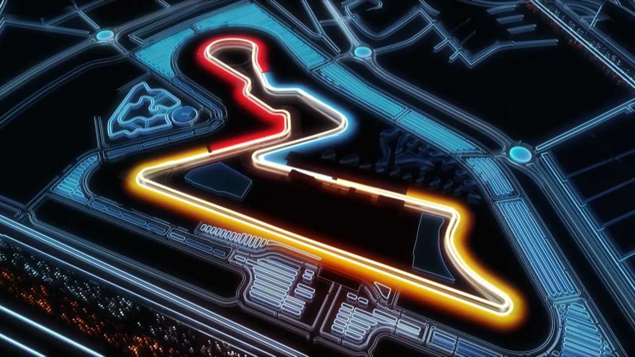Lap of the Indian Grand Prix circuit with Sebastian Vettel - YouTube