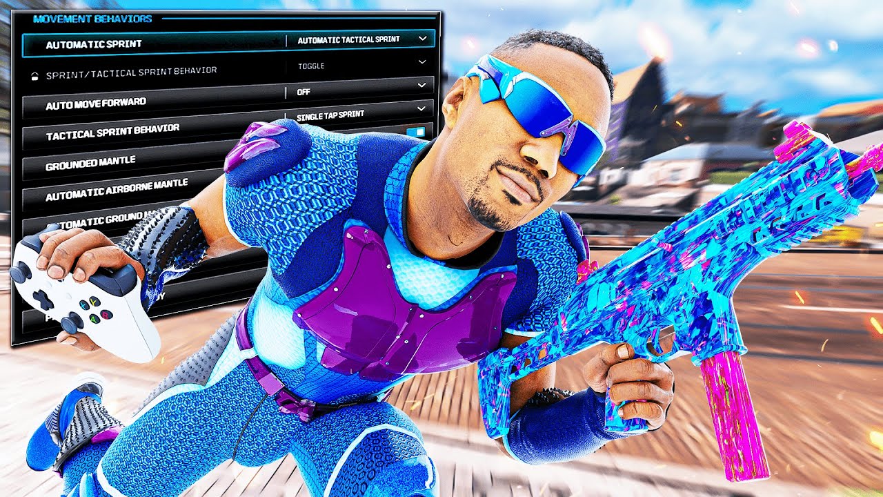 Max Speed Movement On Warzone + Updated Settings ⚡ - YouTube