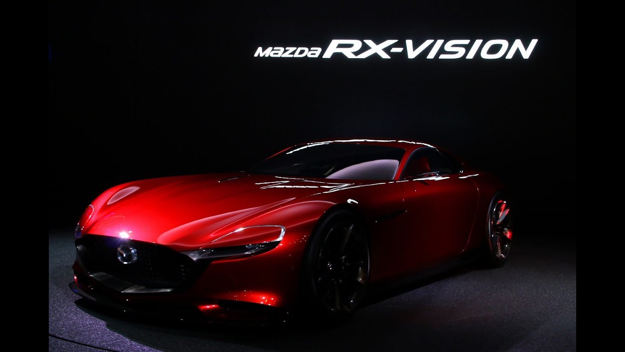 マツダ 「RX-VISION」でロータリー復活へ！ ～ Mazda RX-VISION ～ - YouTube
