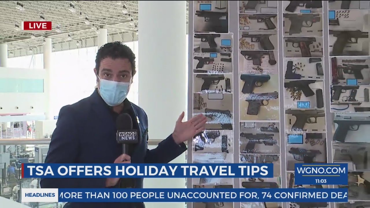 TSA Offers Holiday Travel Tips - YouTube
