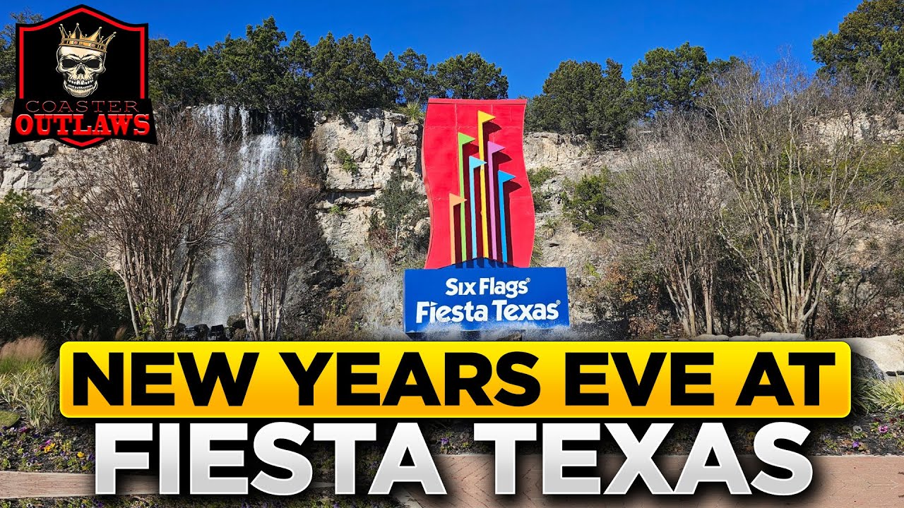 What Is New Years Eve Like At Six Flags Fiesta Texas?!! - YouTube