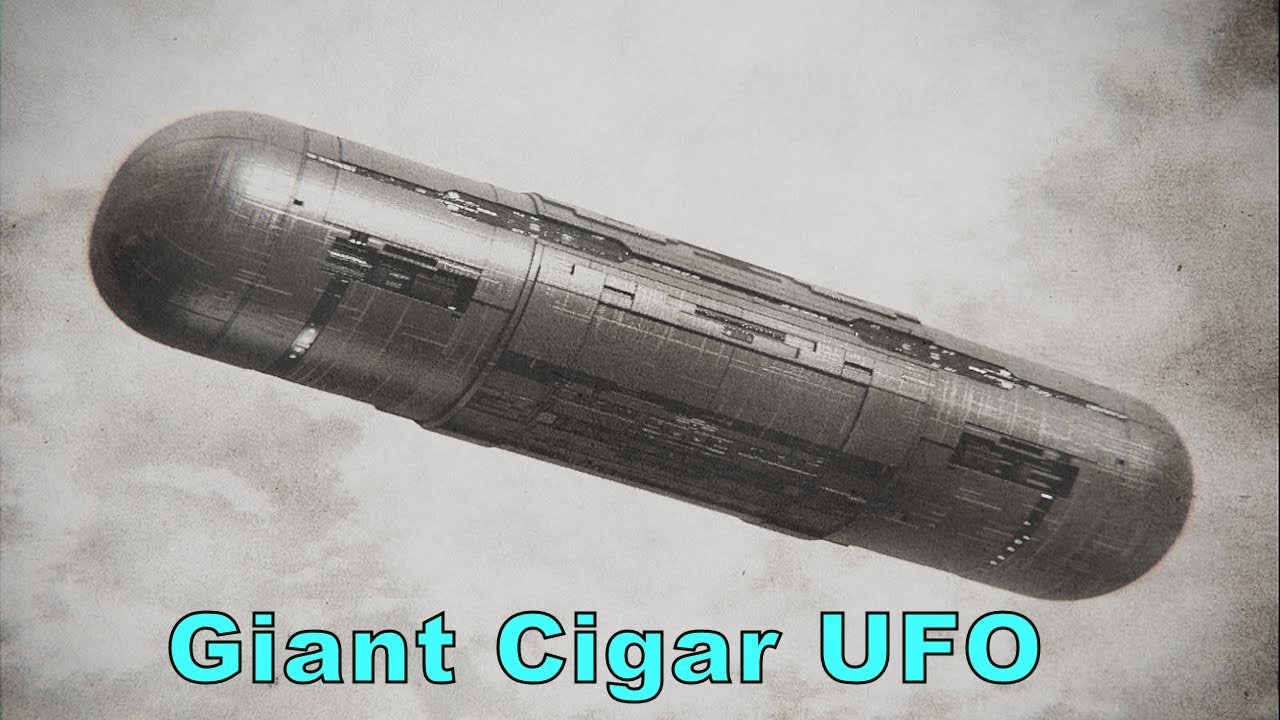 1864: Giant Cigar in the Sky Over England - YouTube