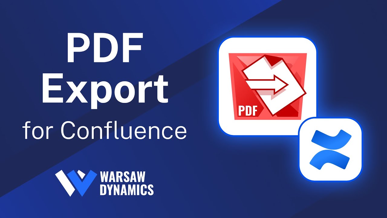 PDF Export for Confluence - YouTube