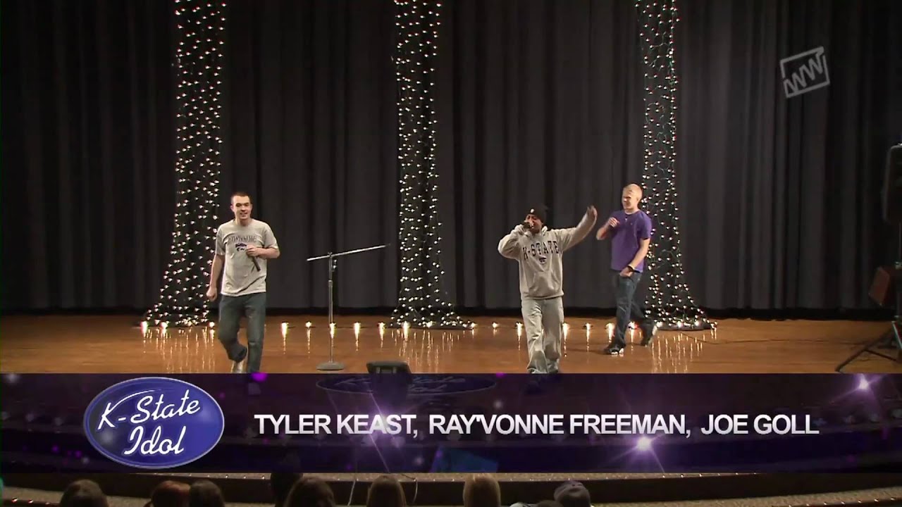 K-State Idol 2011: 2nd Place - Tyler Keast, Ray'vonne Freeman, Joe Goll ...