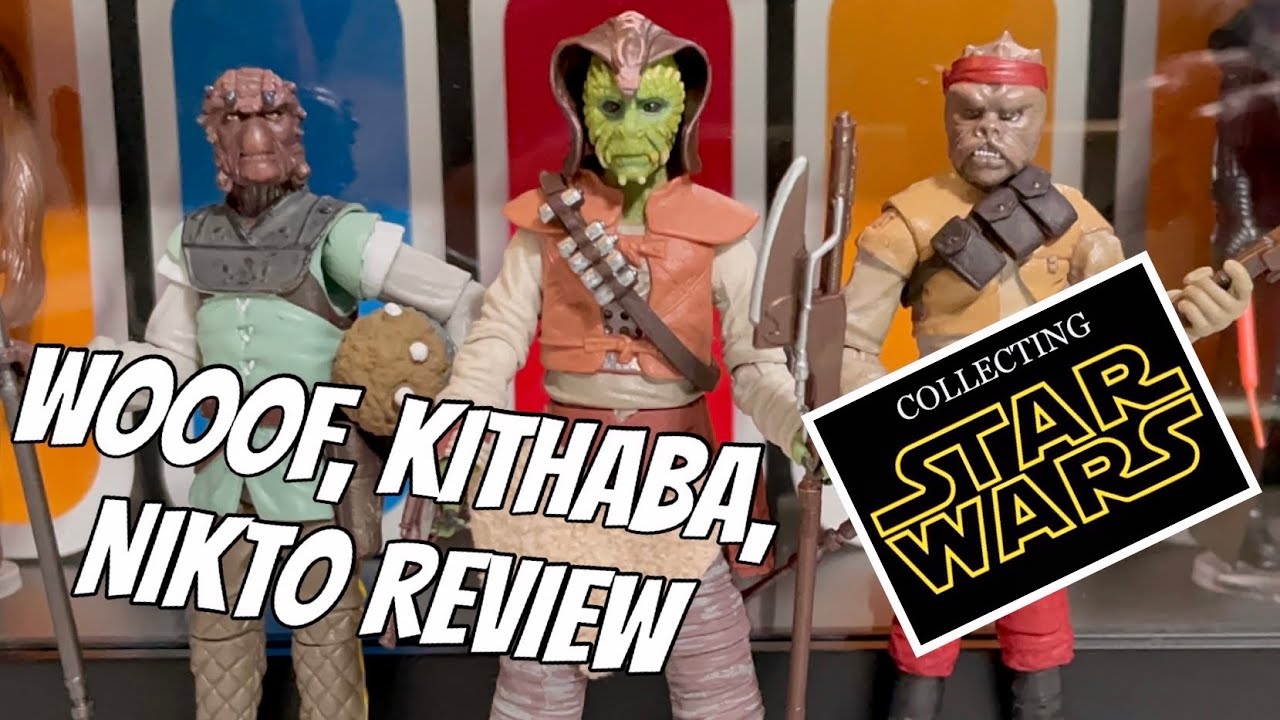 Star Wars Vintage Collection Wooof, Kithaba, and Nikto! #maythe4th # ...