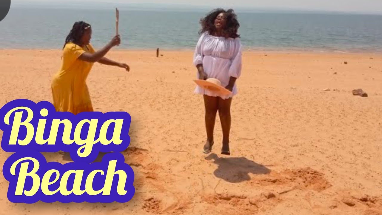 We went to Binga Beach in October. We asked Siyabuwa Councillor to join ...
