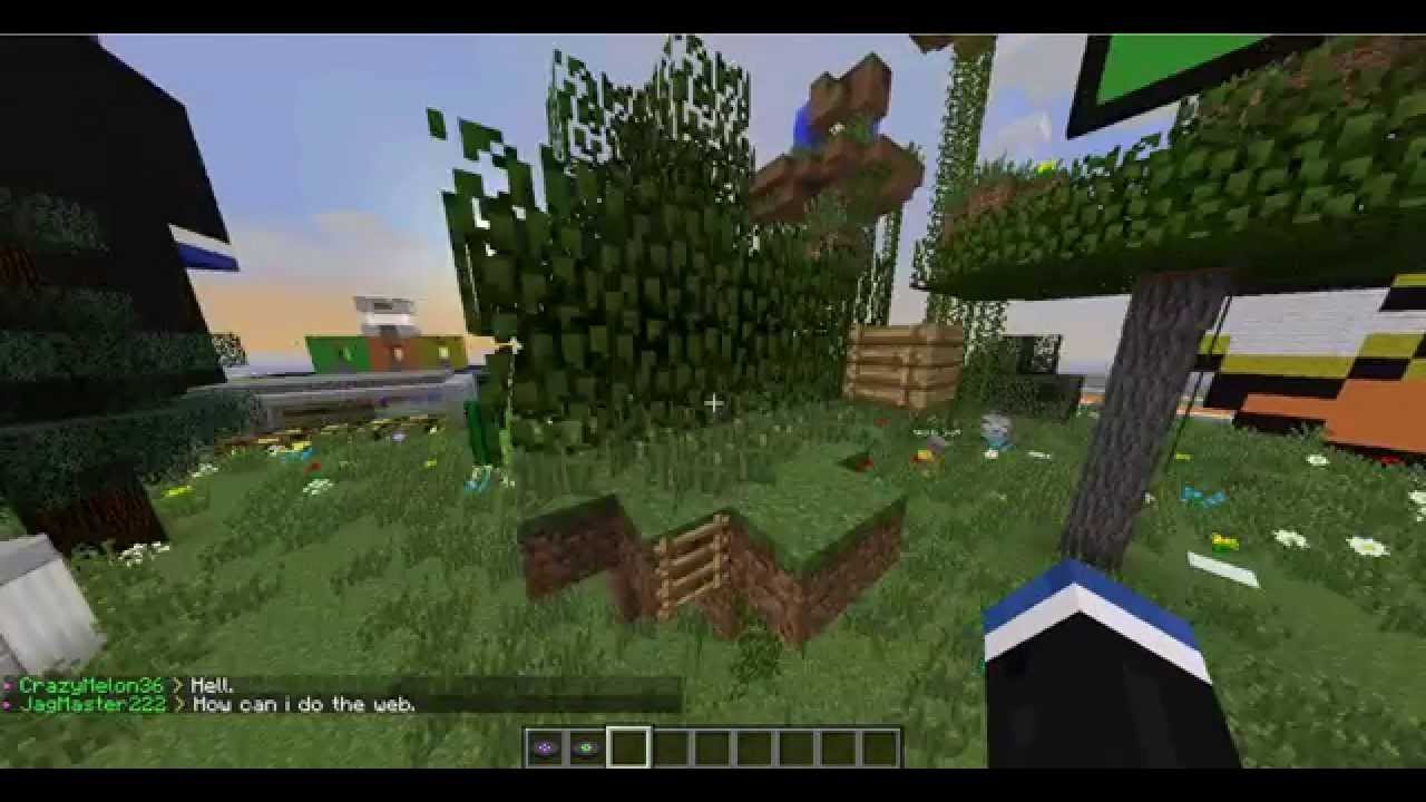 Minecraft: My Plot on Creative! - YouTube