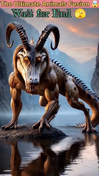 The Ultimate Animals fusion.😱 | जानवरों का अजब मेल #hybrid #treanding # ...