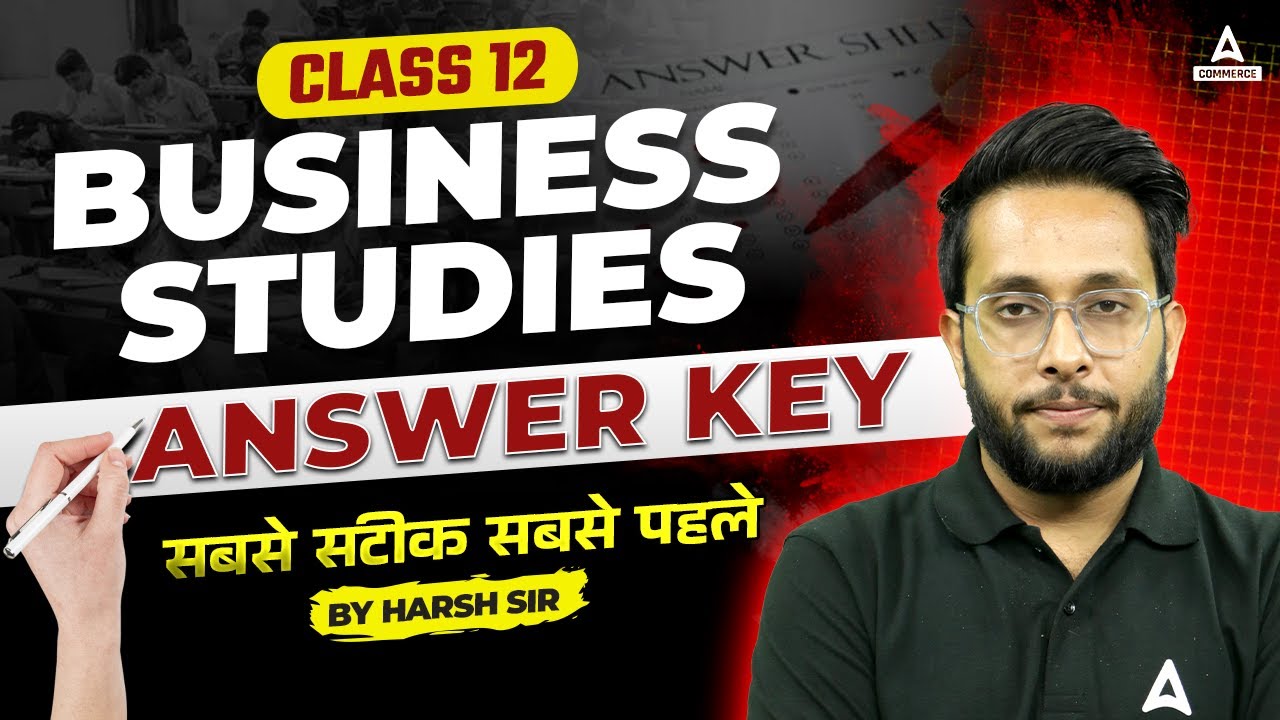 Class 12 Business Studies Answer Key | Class 12 Business Studies Paper ...