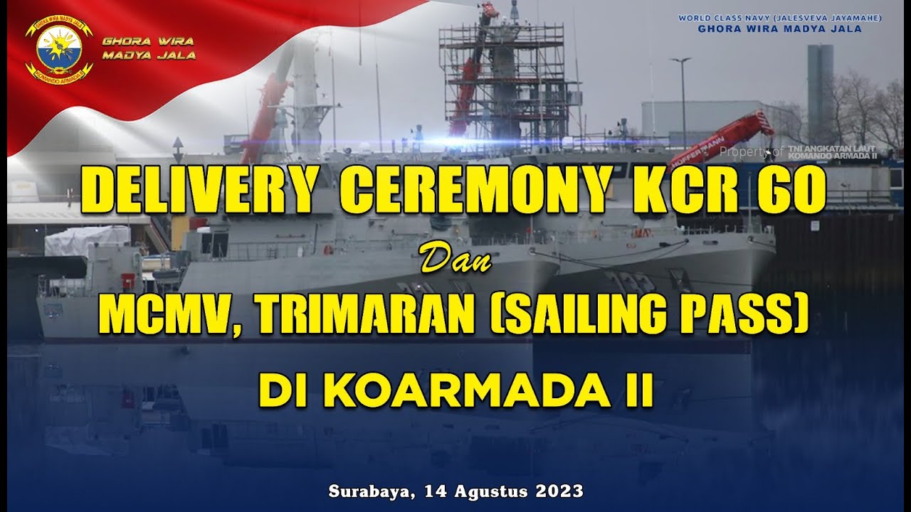 🔴 LIVE SAILING PASS DI KOARMADA II SURABAYA - YouTube