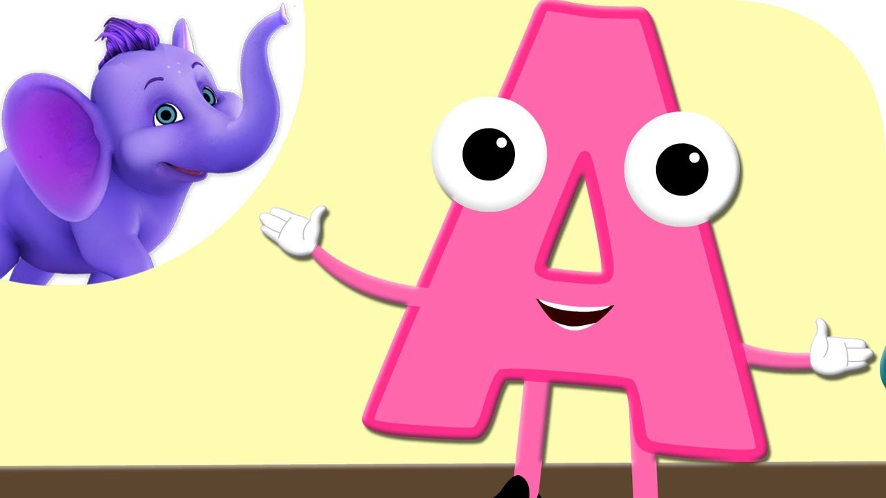 Great 'A', Little 'a' - Nursery Rhyme with Karaoke - YouTube